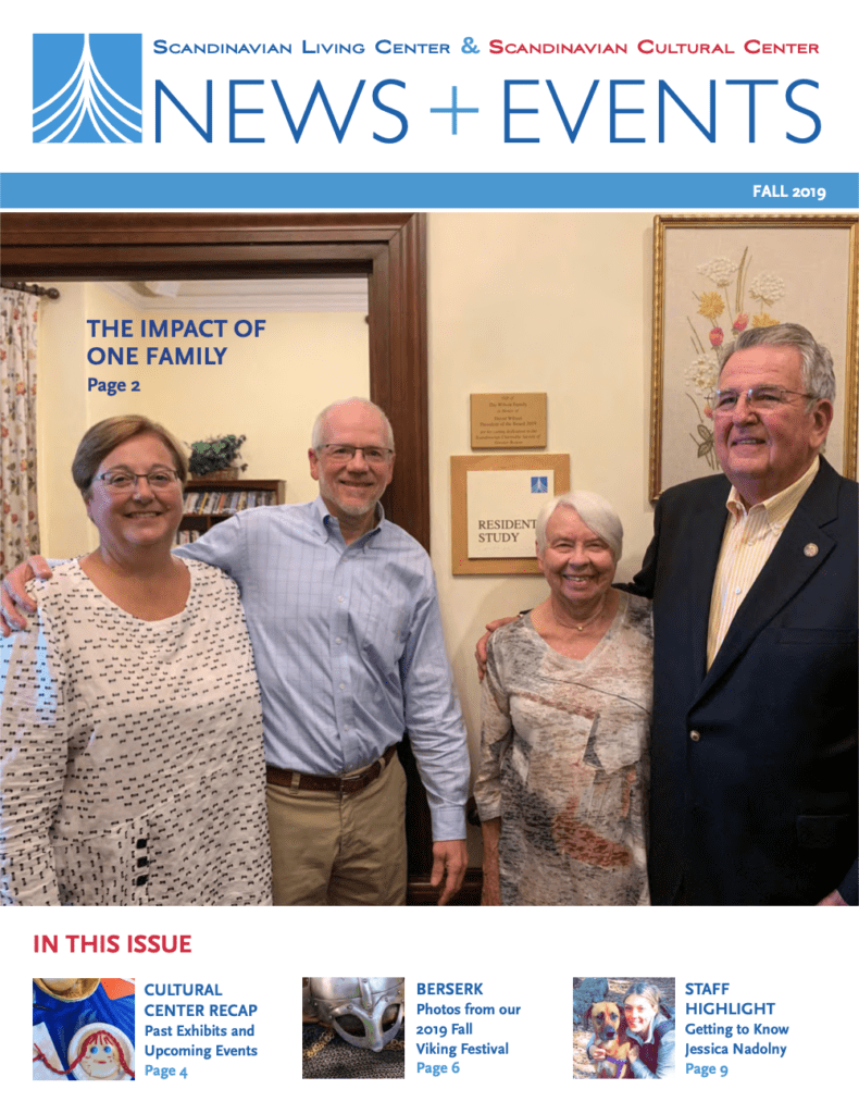 Fall 2019 Newsletter - Scandinavian Living Center